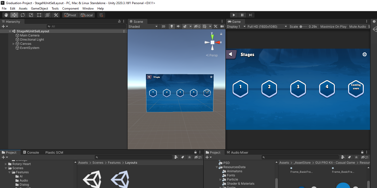 유닛 선택 씬 · Issue #19 · CodeMonkeys-Graduation/Graduation-Project · GitHub