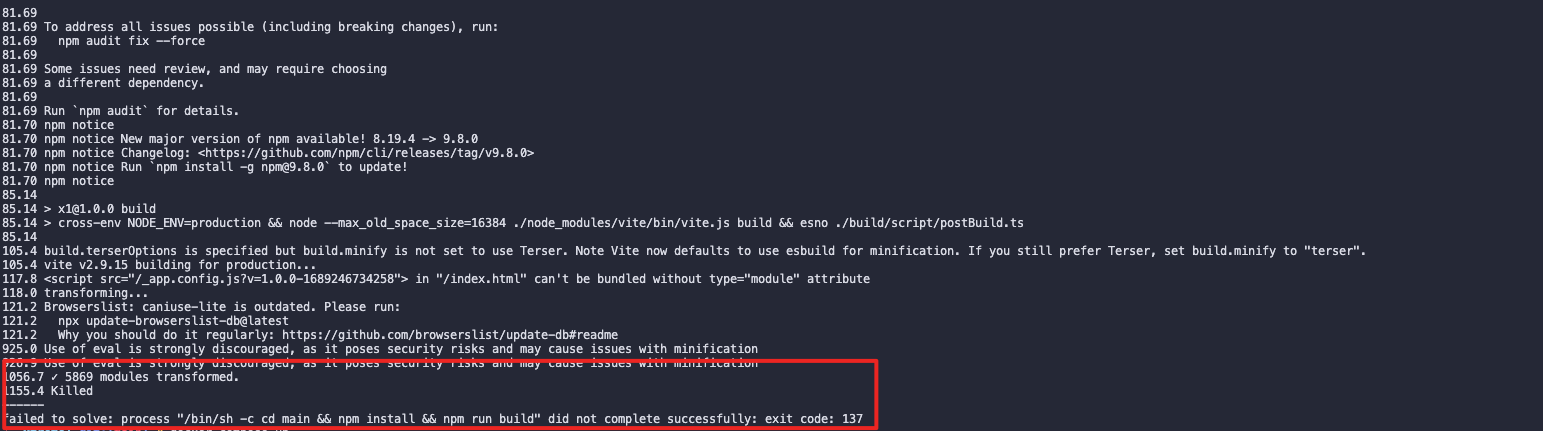 run docker compose up, then reported the error in the picture。Excuse me How to solve · Issue ...