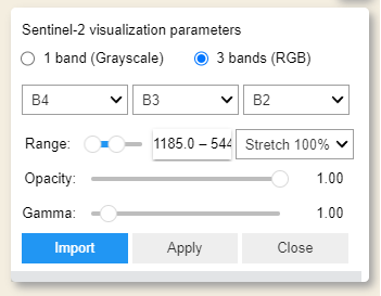 Add stretch options for visualizing images · Issue #1617 · gee-community/geemap · GitHub