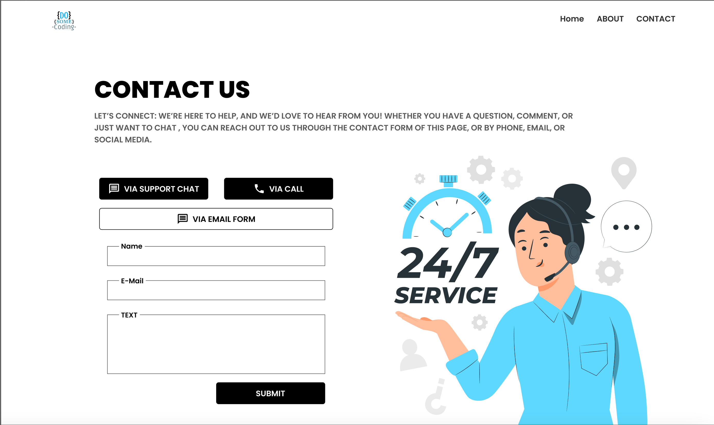 GitHub - pavaniupadhyay/React-Contect-Page