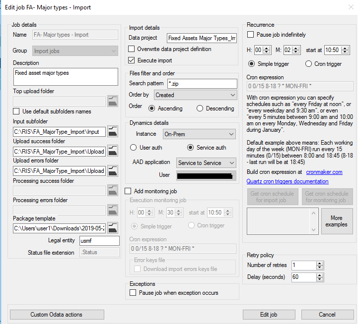 Bad request. · Issue #54 · microsoft/Recurring-Integrations-Scheduler · GitHub