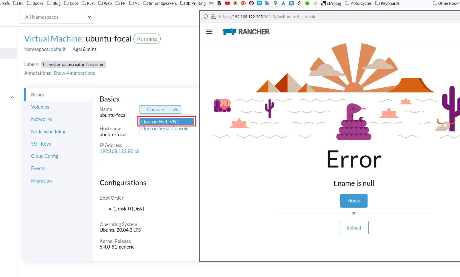 Bug Cannot Access Web Vnc Console From Individual Vm Page Tname Is Null · Issue 1190