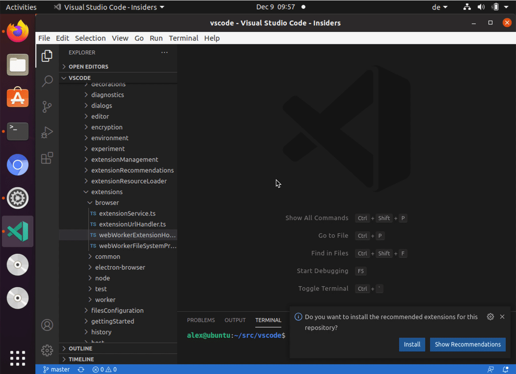 Shortcut key for opening folders does not work when executed ...