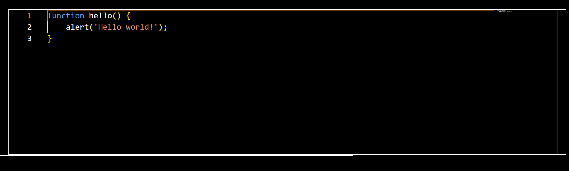 “Minimap-slider-horizontal bar” is not visible after applying high contrast theme under Query ...
