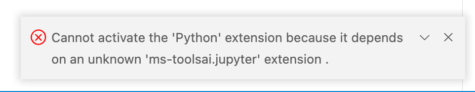 Extensions missing dependencies die silently when installed offline · Issue #113614 · microsoft ...