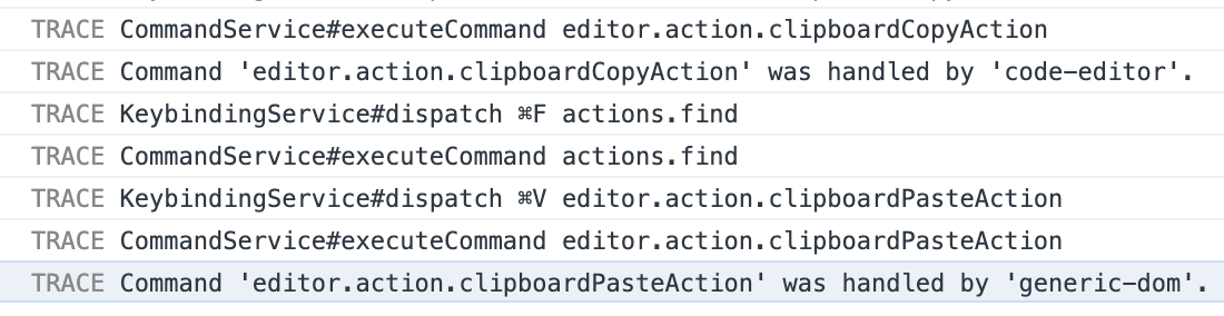 Copy/Paste shortcuts often stop working in non-editor inputs · Issue ...