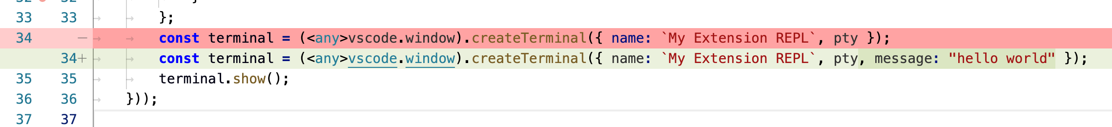 Terminal API message doesn't work in custom pty terminals · Issue ...