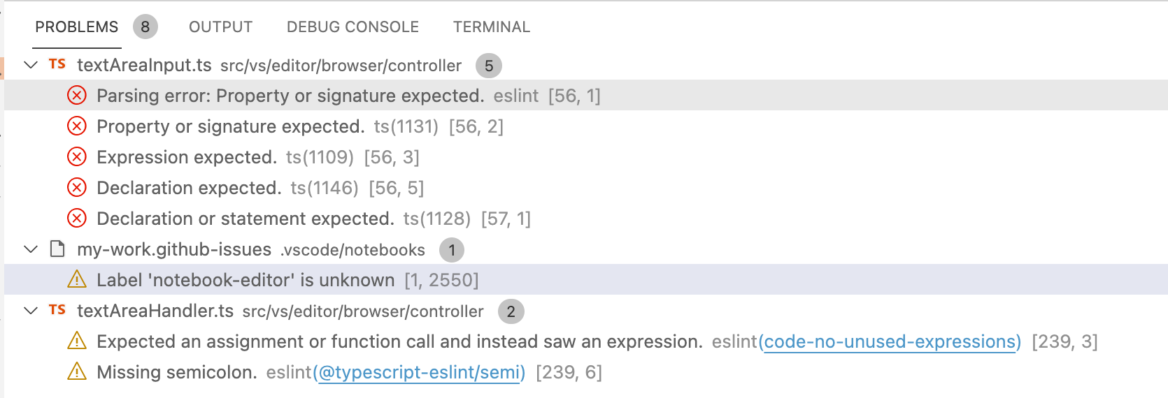Disposing model doesn't clear editor markers associated with that model ...