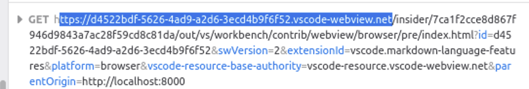 Webviews do not work in built server · Issue #135641 · microsoft/vscode · GitHub