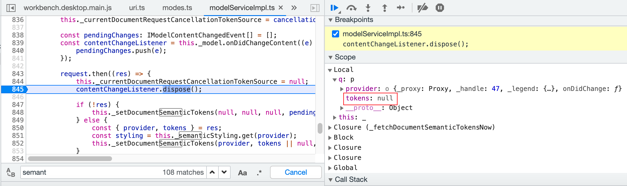 Semantic highlighting does not work if registered after file is open · Issue #17878 · microsoft ...