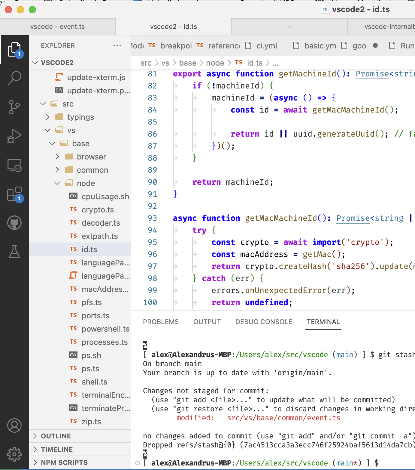 Wrong Terminal In Wrong Window · Issue 156132 · Microsoftvscode · Github