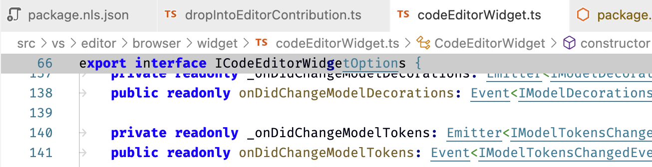 Sticky Scroll: wrong tokens used to render line when imports are folded ...