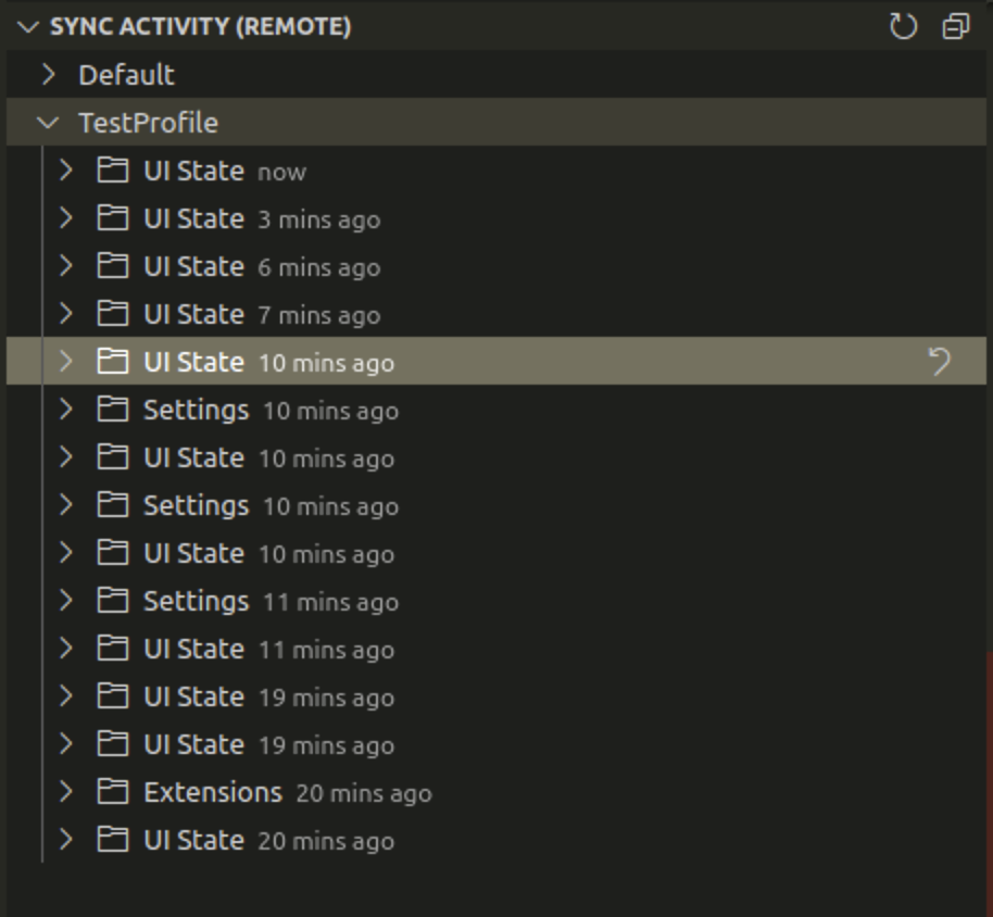 Sync activity tree is not intuitive · Issue #164577 · microsoft/vscode ...