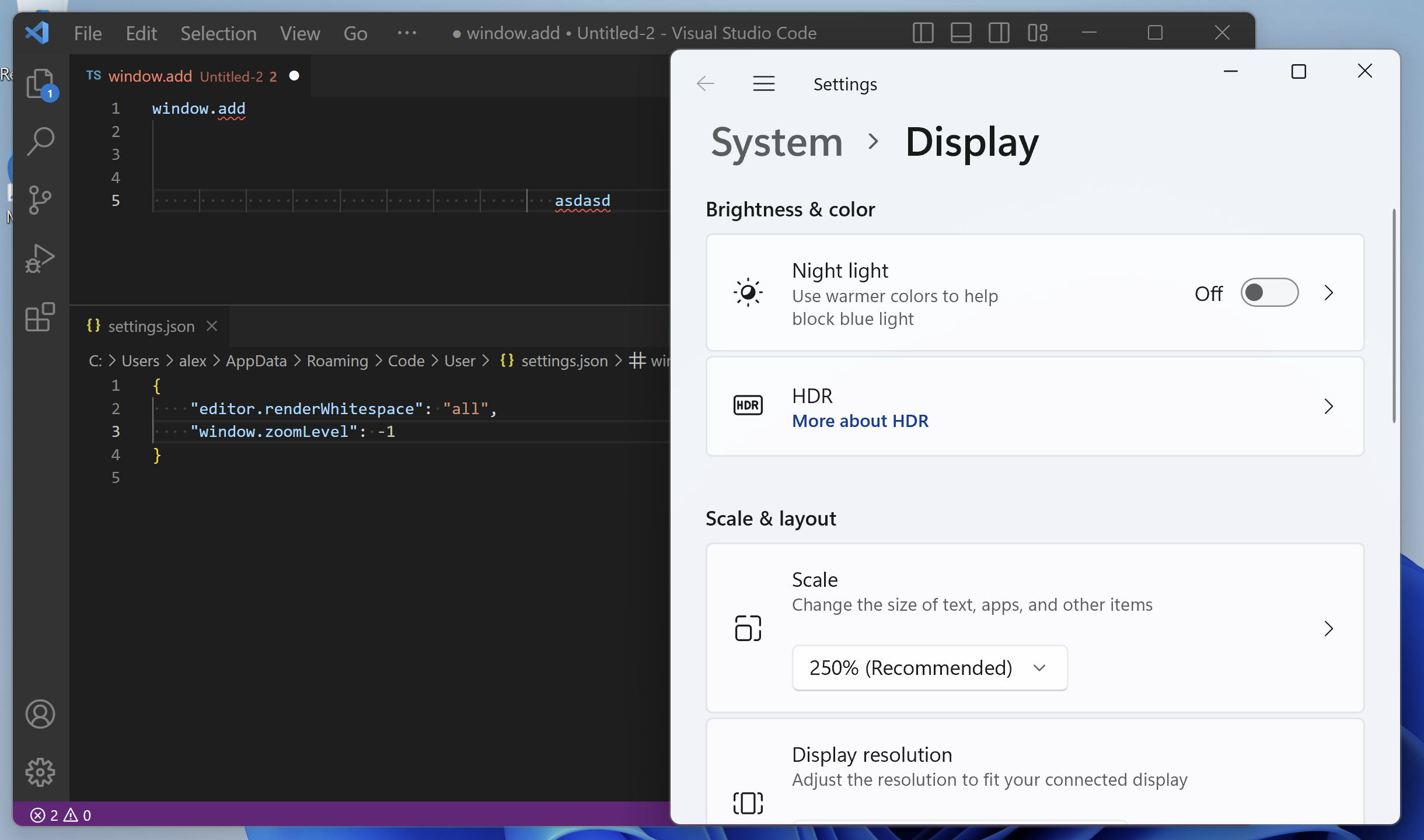 Rendered whitespace characters non-uniform · Issue #174058 · microsoft ...