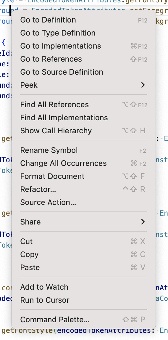 Revisit always showing "Add to Watch" and "Run to Cursor" to editor context menu · Issue #180752 ...