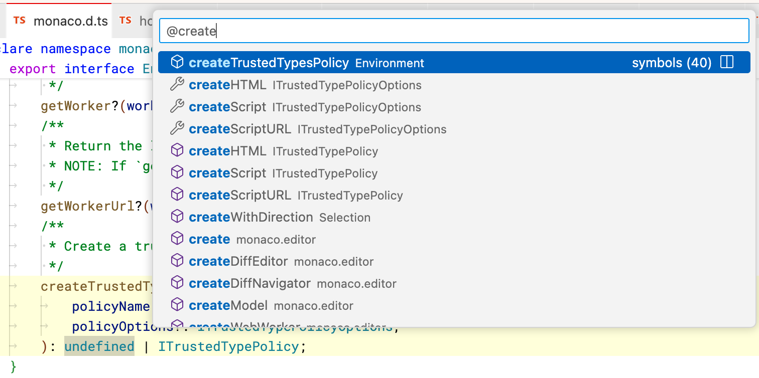 Exact matches are hard to find in outline · Issue #187921 · microsoft ...