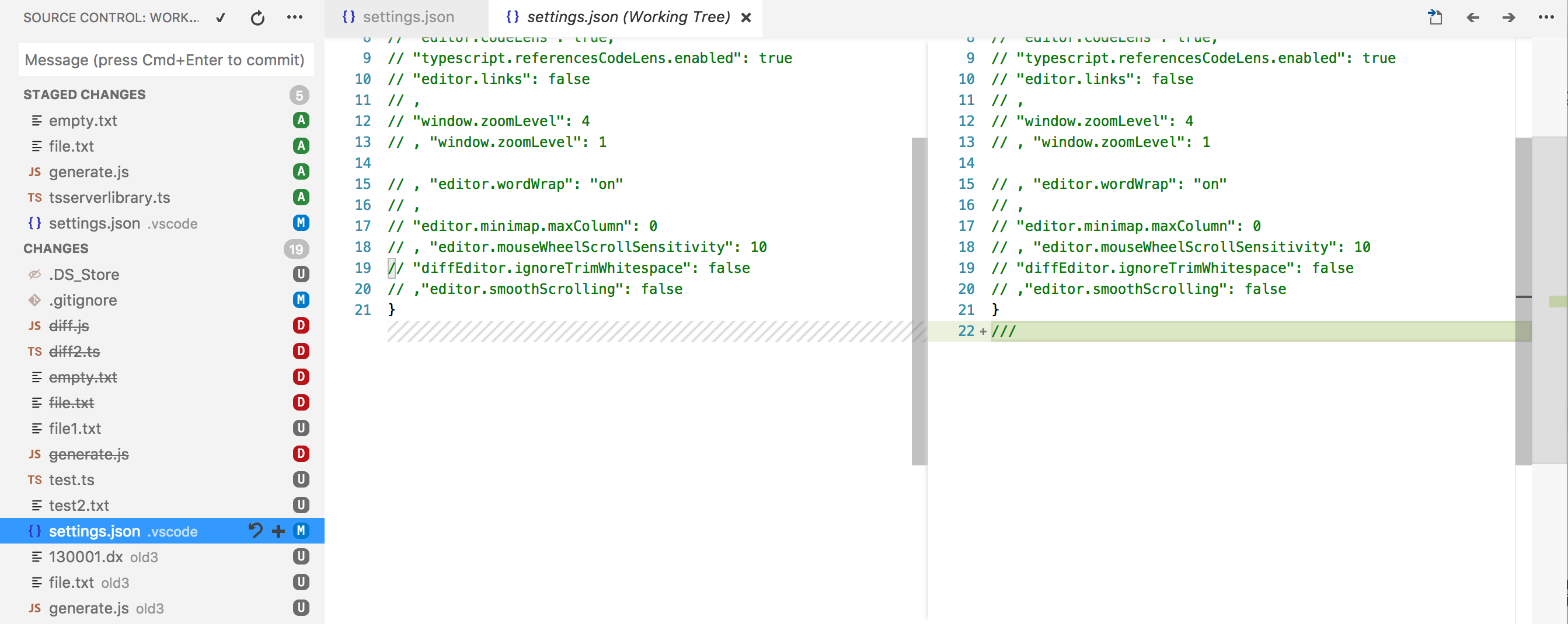 Typescript: Support go-to-definition in diff editor · Issue #34034 ...