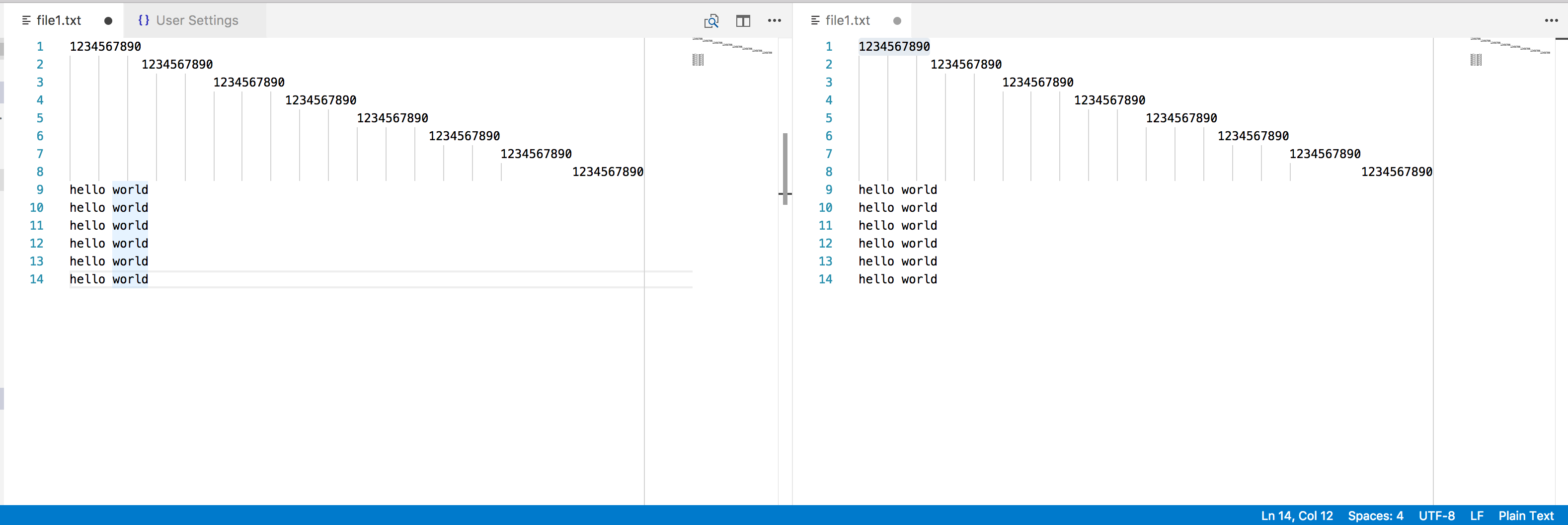 editor.ruler doesn't display reliably anymore · Issue #34451 · microsoft/vscode · GitHub
