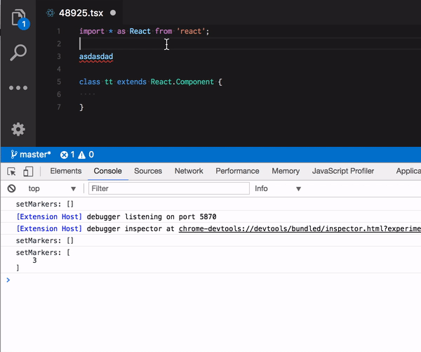 Intellisense Squiggles Jump Around · Issue 48925 · Microsoftvscode · Github 