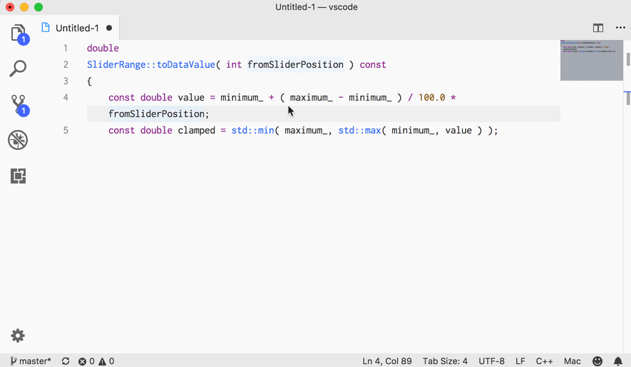 Inconsistent selection/comment behaviour (minor issue) · Issue #50333 ...