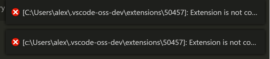 Error Handling For Debugging Extensions With A Incorrect Vs Code Version · Issue 51464