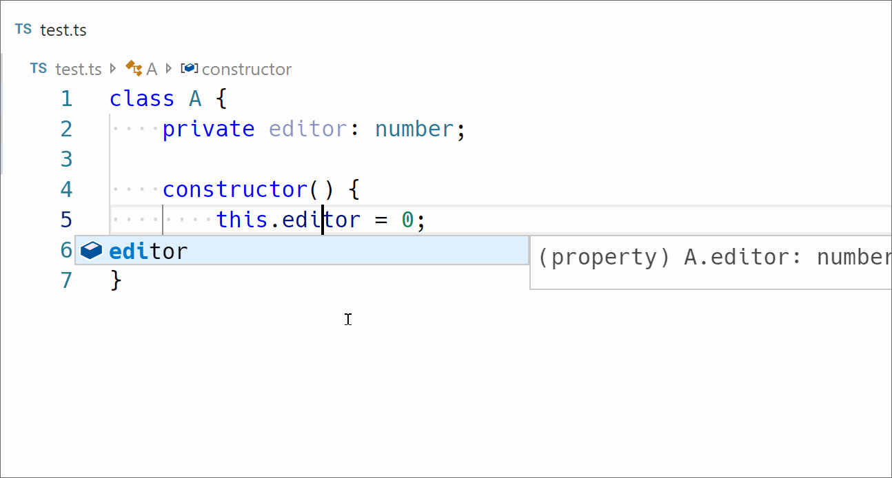 [regression] Member completion introduces compilation errors in TypeScript · Issue #58597 ...