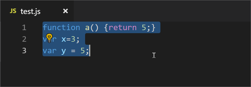 Javascript Code Formatter Jumps to End of Module · Issue #60339 ...