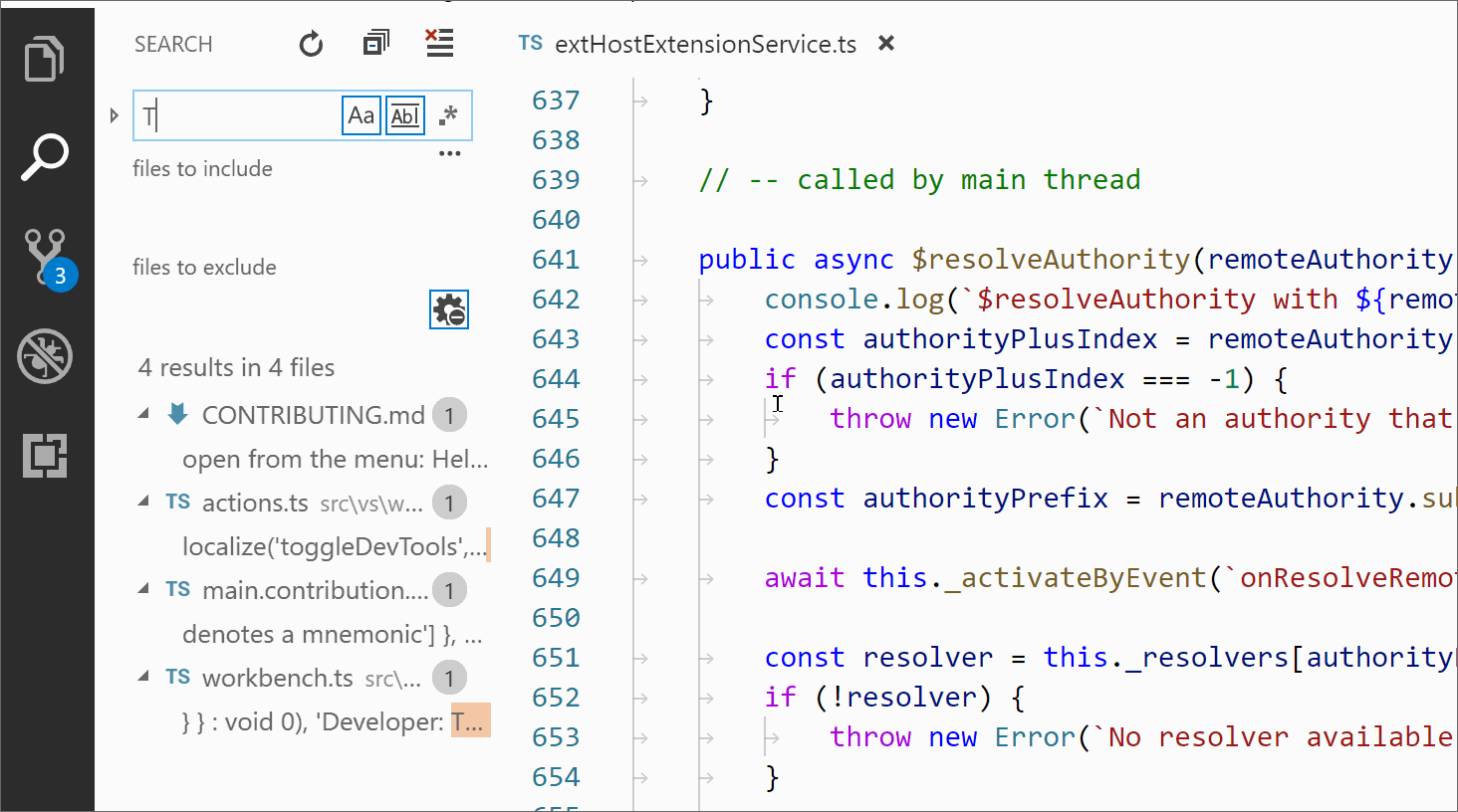 Search input box is 2 row high · Issue #63685 · microsoft/vscode · GitHub