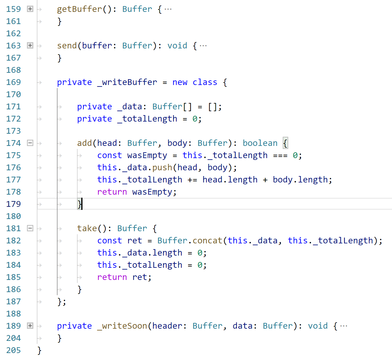 Missing folding block · Issue #63927 · microsoft/vscode · GitHub