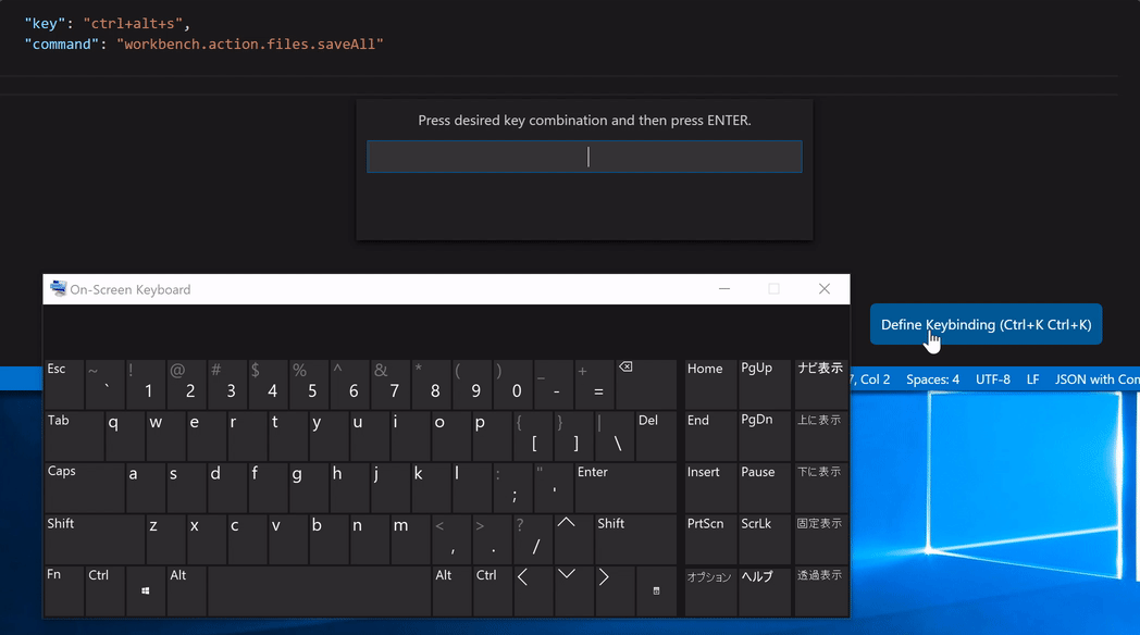 The shortcut to show the terminal doesn't work on windows · Issue ...