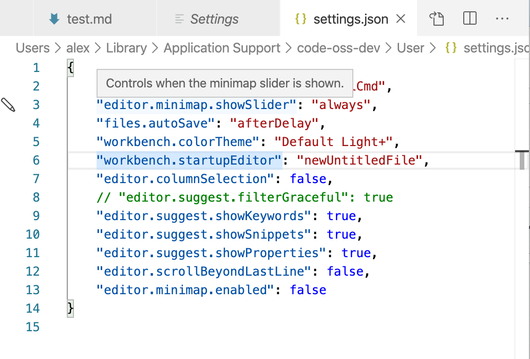 Overview ruler border is shown when there is nothing to scroll · Issue ...