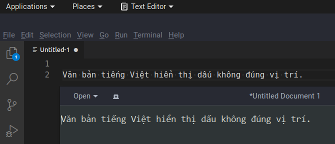 VS Code doesn't display Vietnamese tones at right position · Issue ...