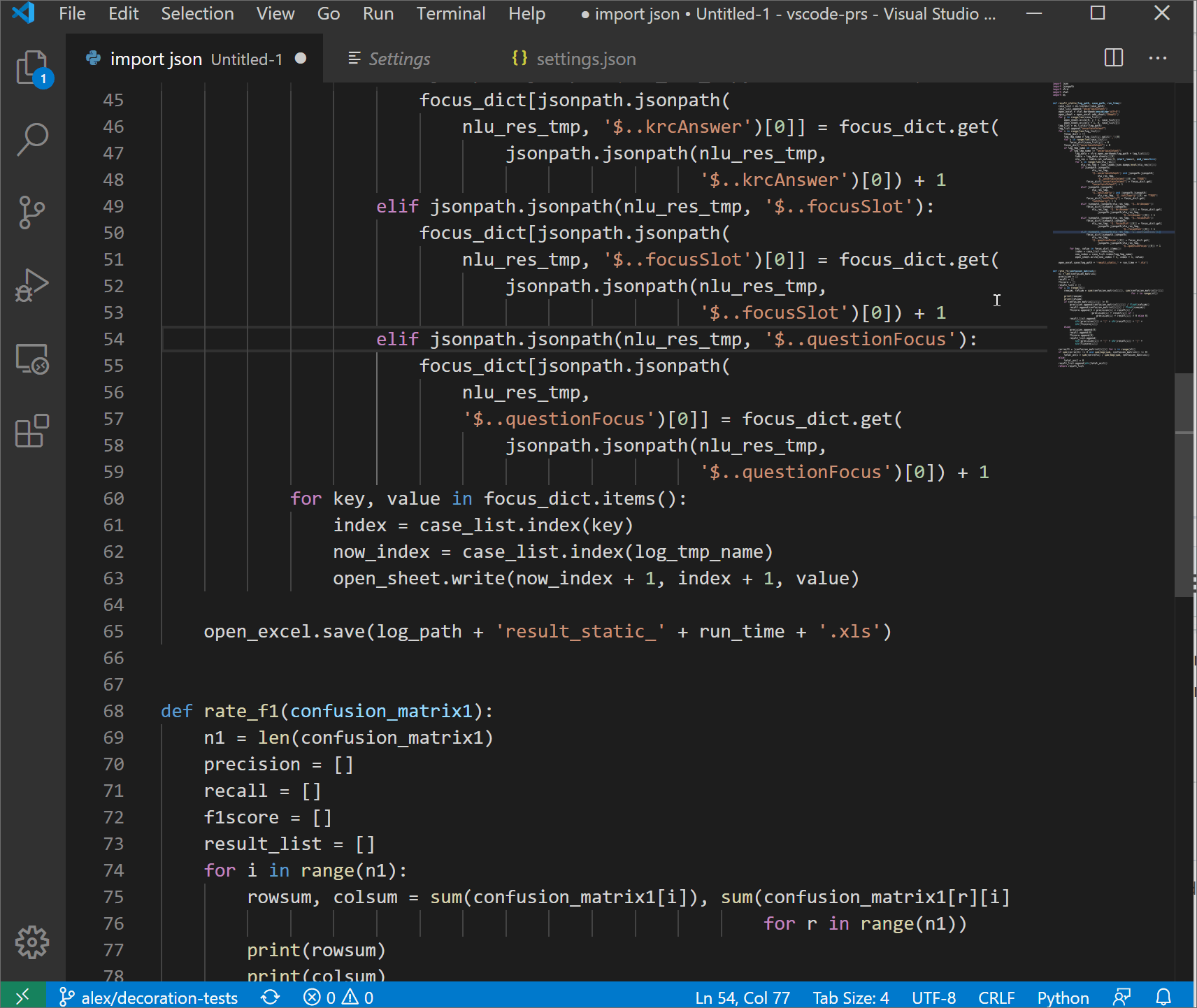 Python Indentation Of The Current Line Is Automatically Reduced After