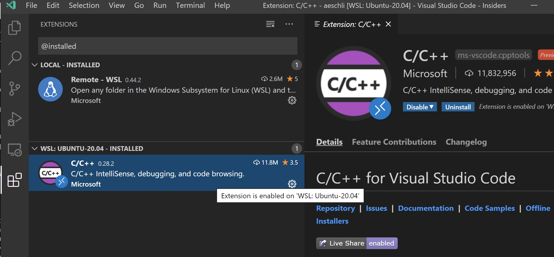 Extension icons don't render in the remote WSL instance with VS Code ...