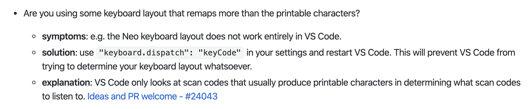 Keyboard Input Wrong When Using Combination · Issue #103339 · microsoft ...