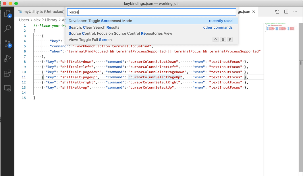 Multiline selection is broken, probably not as intended · Issue #97904 ...