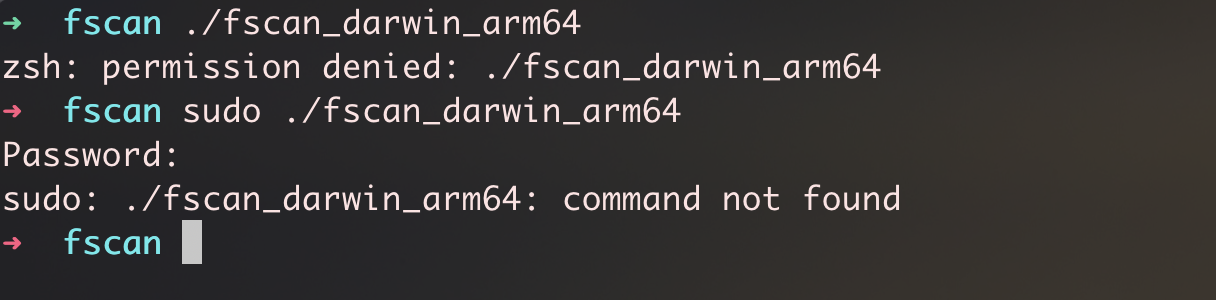 我想知道MacOS13 怎么使用 · Issue #261 · shadow1ng/fscan · GitHub