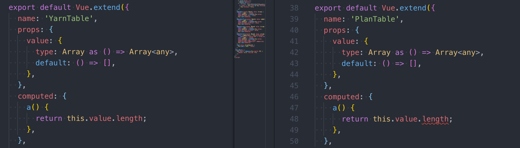 Same Code Why One Of Them Is Wrong Ts Type · Issue 1479 · Vuejs Vetur · Github