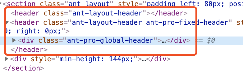 🐛[BUG]当fixedHeader为ture时，dom出现两个Header · Issue #359 · ant-design/ant-design-pro-layout · GitHub