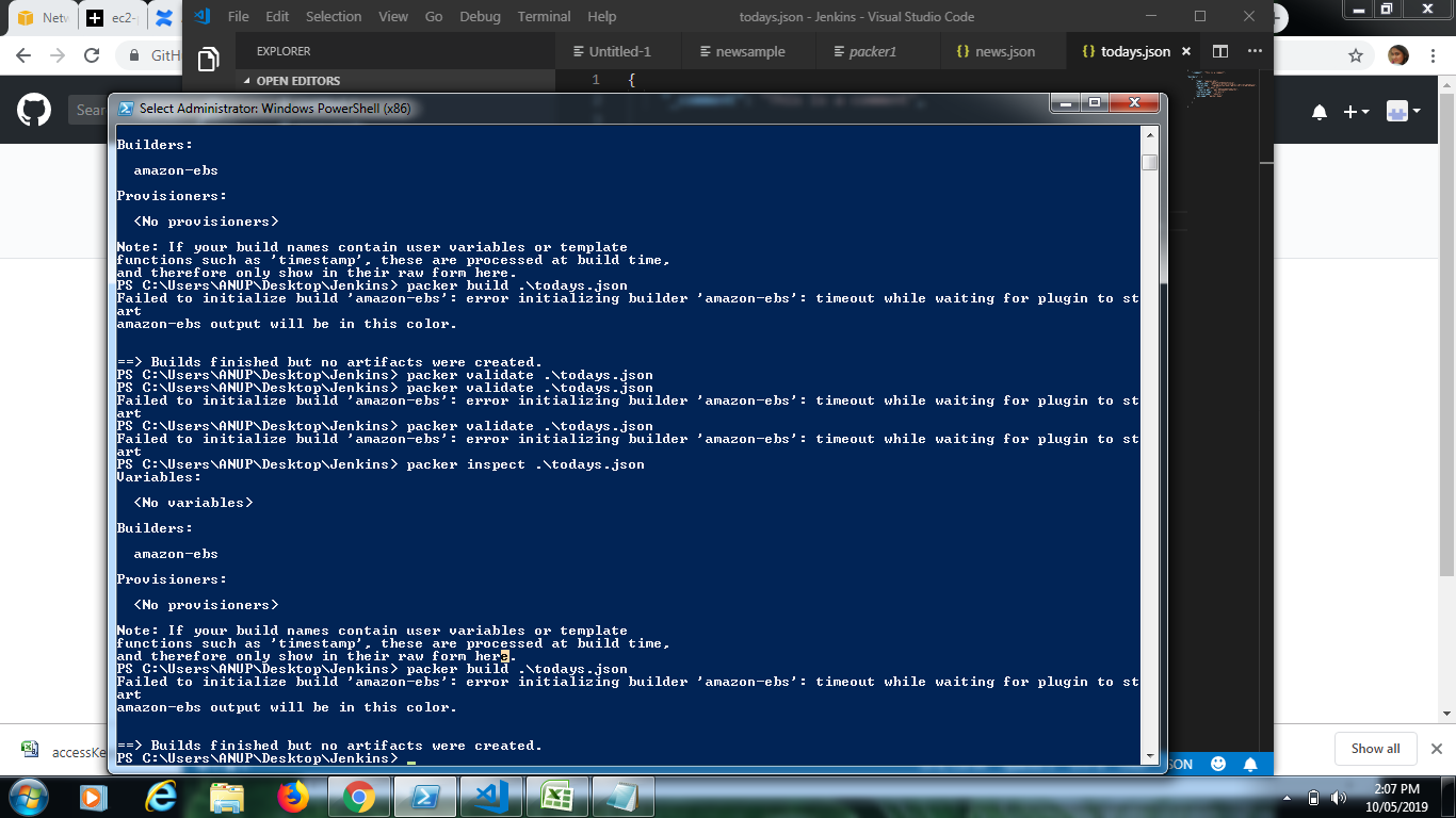 Issue with packer ,unable to load amazon-ebs throwing plugin timeout · Issue #440 · QT-DevOps ...