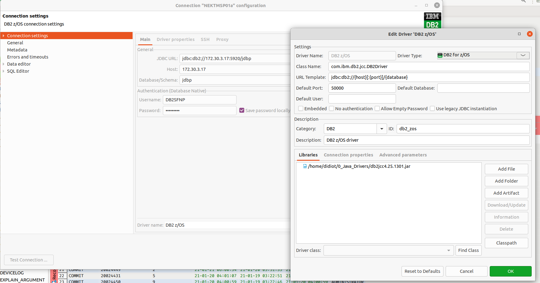 DB2 DDL does not work depending on db2 jdbc version · Issue #10906 · dbeaver/dbeaver · GitHub