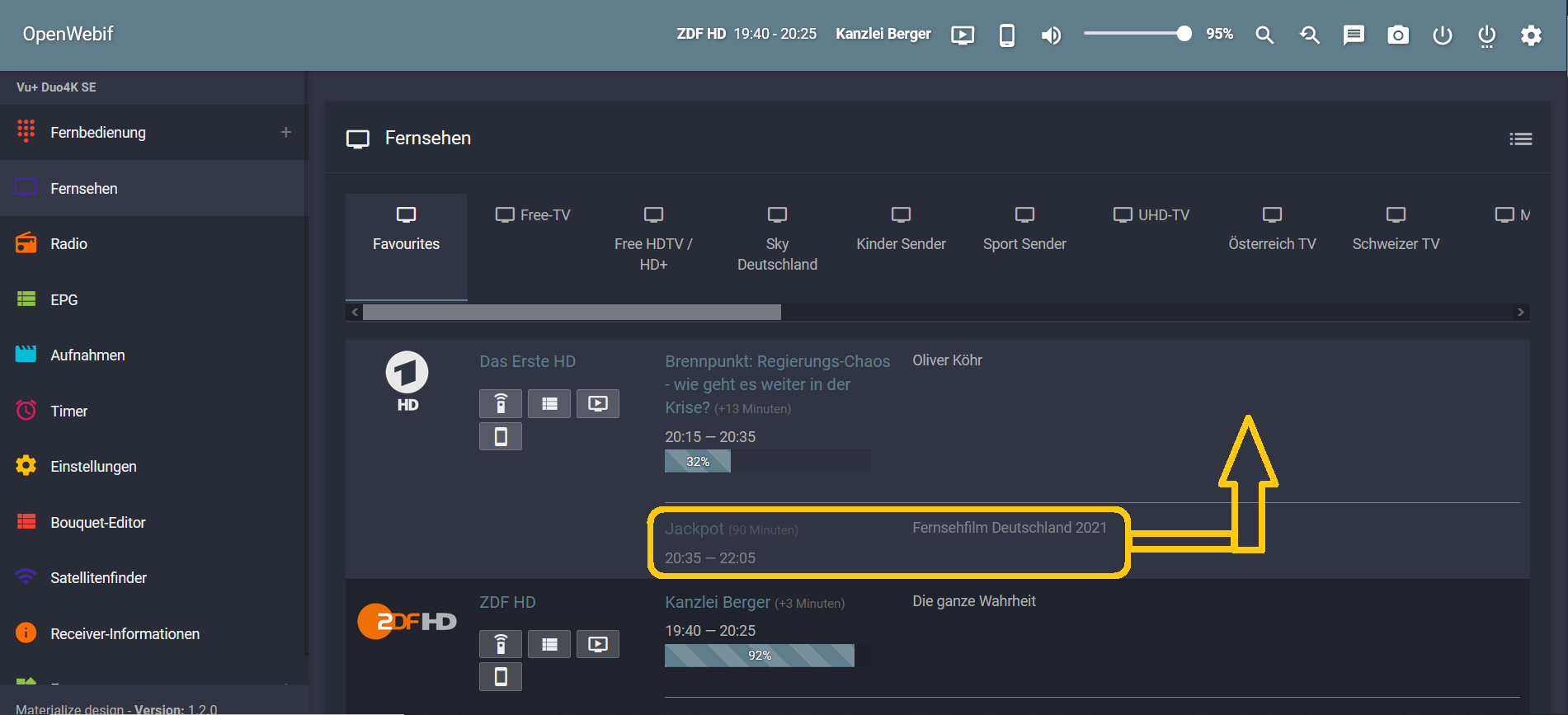 Now | Next Next to each other not under each other · Issue #1289 · E2OpenPlugins/e2openplugin ...