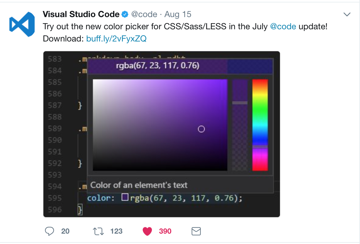 CSS Inline coloring missing · Issue #132 · microsoft/monaco-editor · GitHub