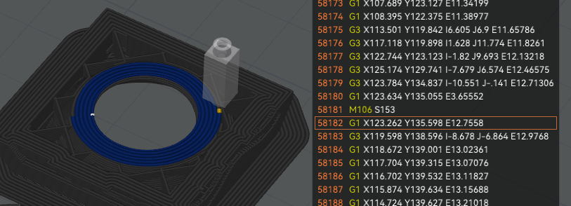 Enormous flow rate on some sections when 'min_fan_speed' is less then ...