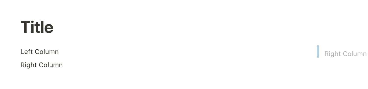 Support for column layout · Issue #708 · codex-team/editor.js · GitHub