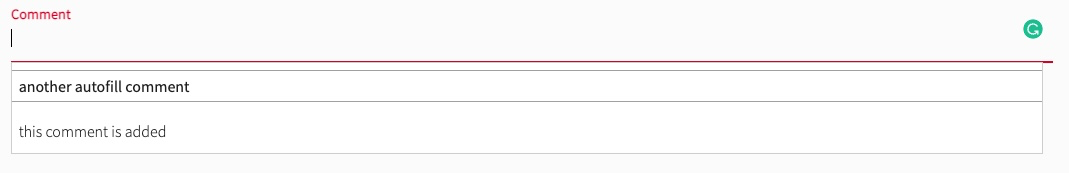 Extra Padding Around Autofill Comment Selection When Hovered · Issue 1711 · Autolabautolab