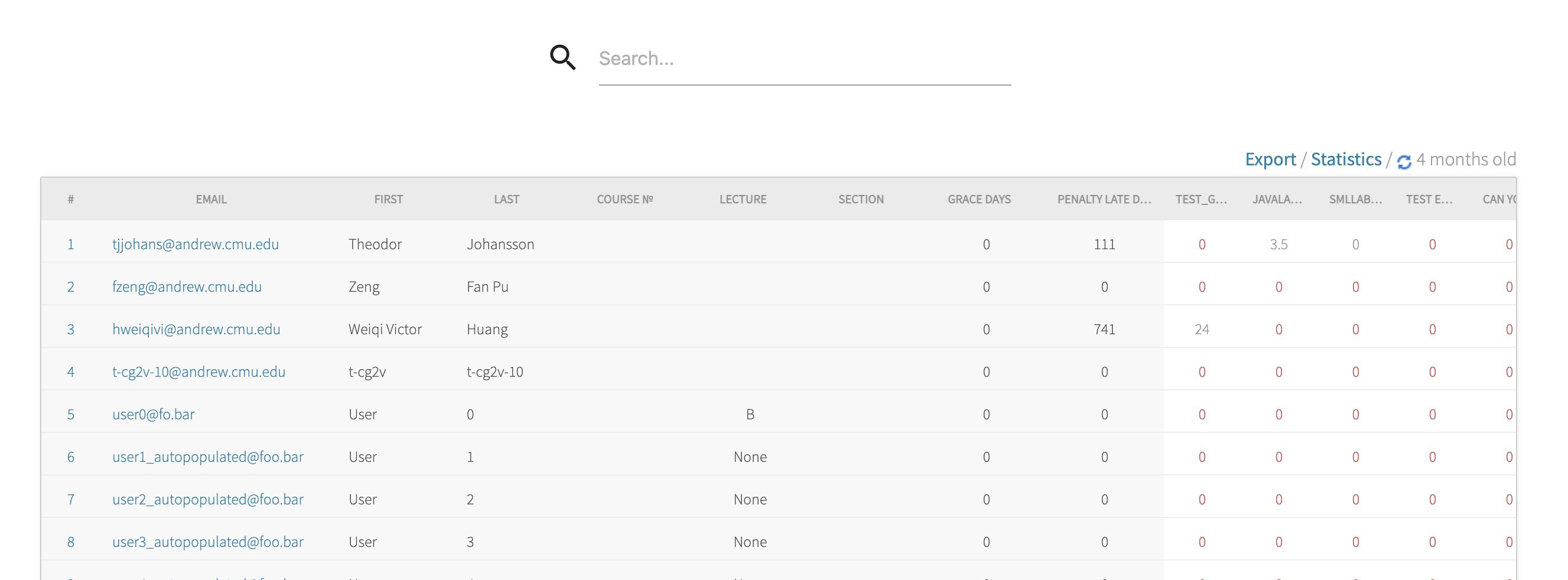 Click into submissions from gradebook score · Issue #1742 · autolab/Autolab · GitHub