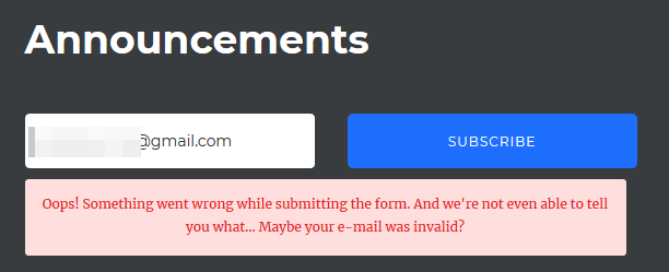 Website - Unable to subscribe to email in Firefox (Desktop and Mobile) · Issue #290 · python ...