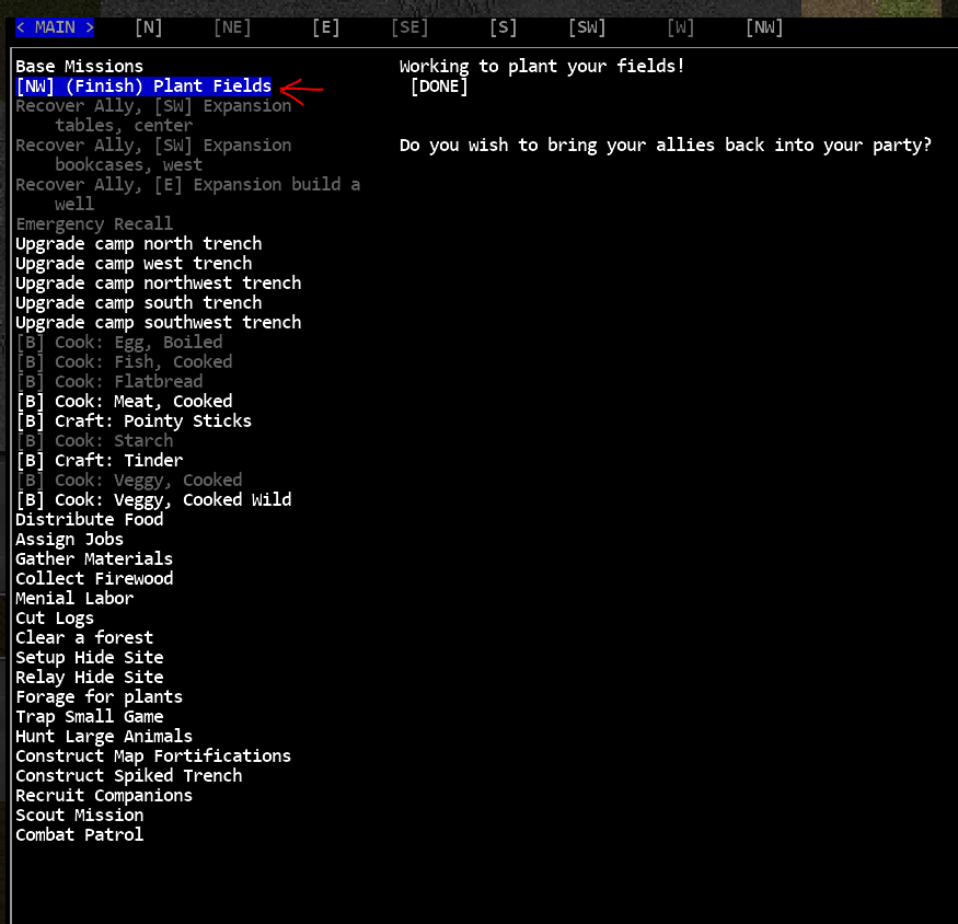 Faction Camp: Completing a planting field task results in seg fault · Issue #36056 · CleverRaven ...
