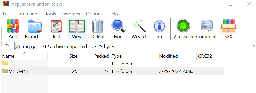 Build only putting meta inf folder in jar · Issue #189 · Hexeption/MCP ...